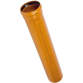 Ostendorf PVC External Sewage Pipe SN4 D110 0.5m (220000-09) | prof.lv ...