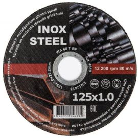 Inox Steel Metal Cutting Disc 125x1.2x22mm | prof.lv Viss Online
