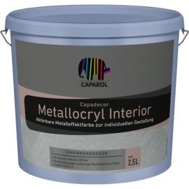Caparol Metallocryl Interior Krāsa Ar Metāliskiem Pigmentiem | prof.lv ...