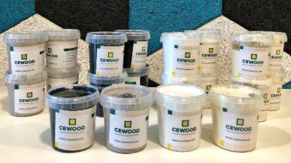 CEWOODdecorative panels, hexagon white , 0,054m2 | prof.lv Viss Online